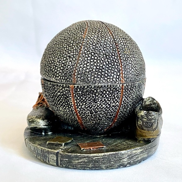 Accents | Vintage Basketball Trinket Box New In Box | Poshmark